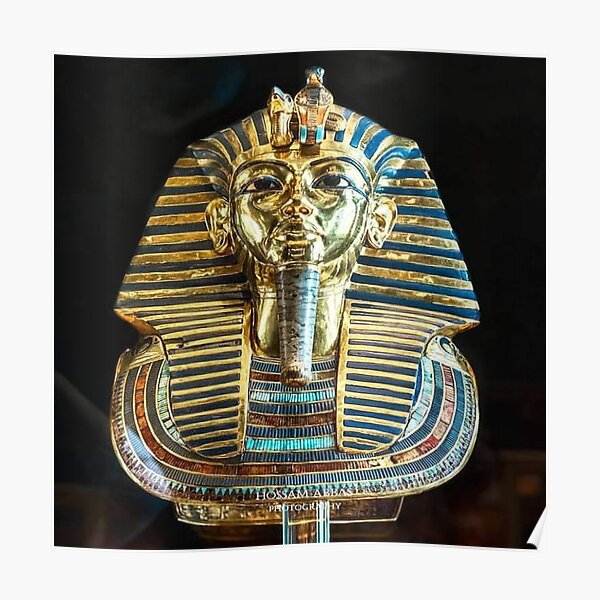 "Egyptian King Tutankhamun " Poster for Sale by DaliaSabryTee | Redbubble