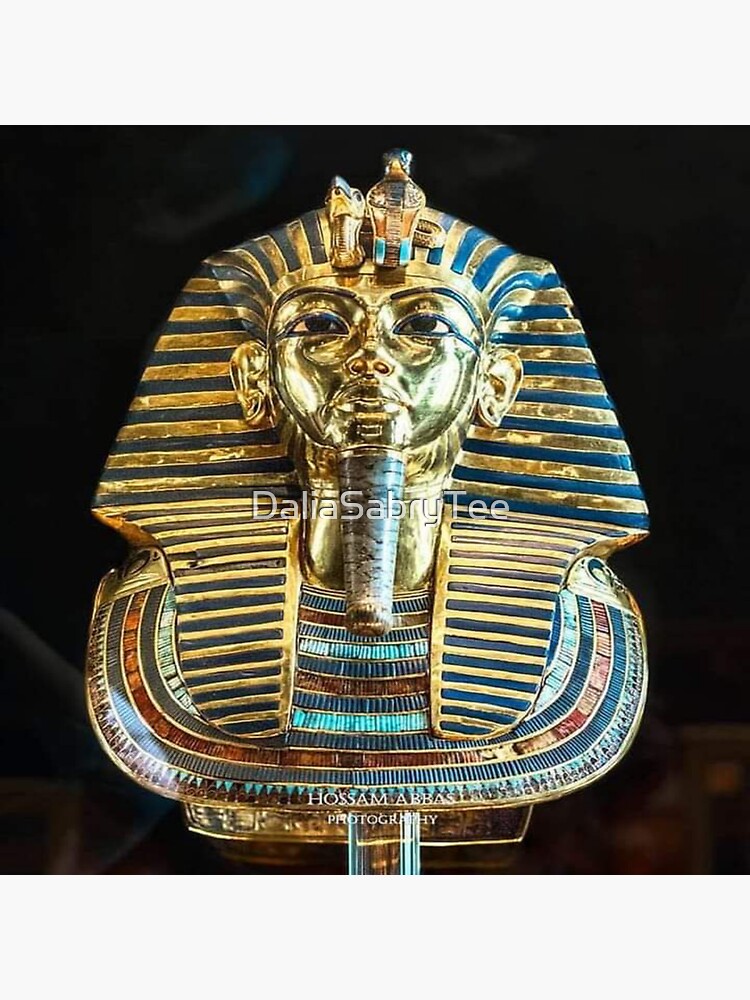 "Egyptian King Tutankhamun " Sticker by DaliaSabryTee | Redbubble