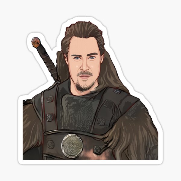 "uhtred the last kingdom" Sticker by Zedsou | Redbubble