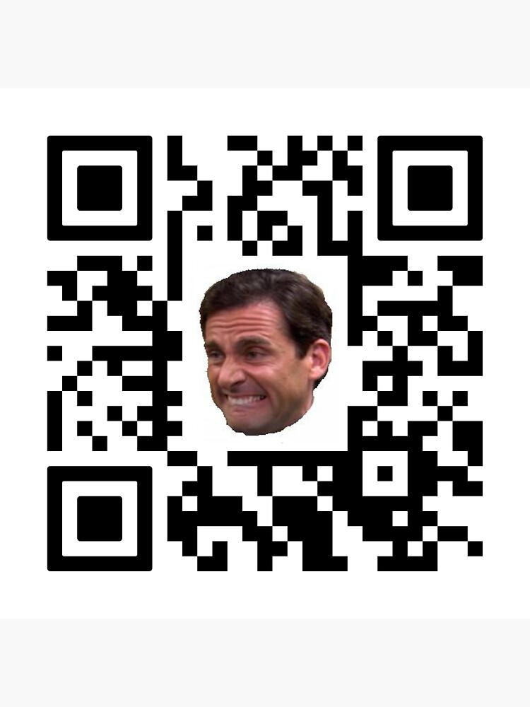 "michael scott best moments compilation qr code" Sticker by andrew ...