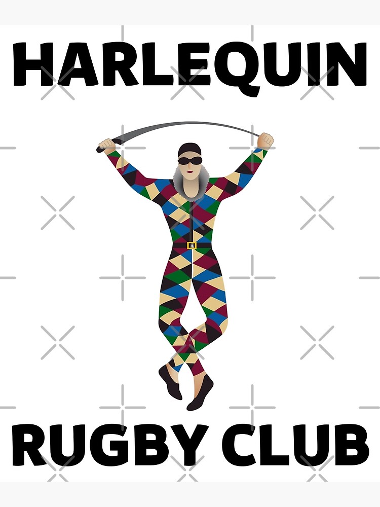"harlequins rugby" Poster for Sale by adrennaline | Redbubble