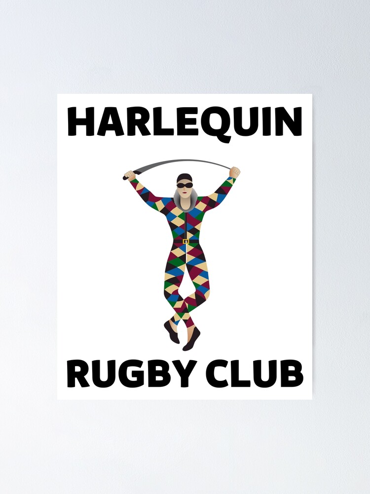 "harlequins rugby" Poster for Sale by adrennaline | Redbubble