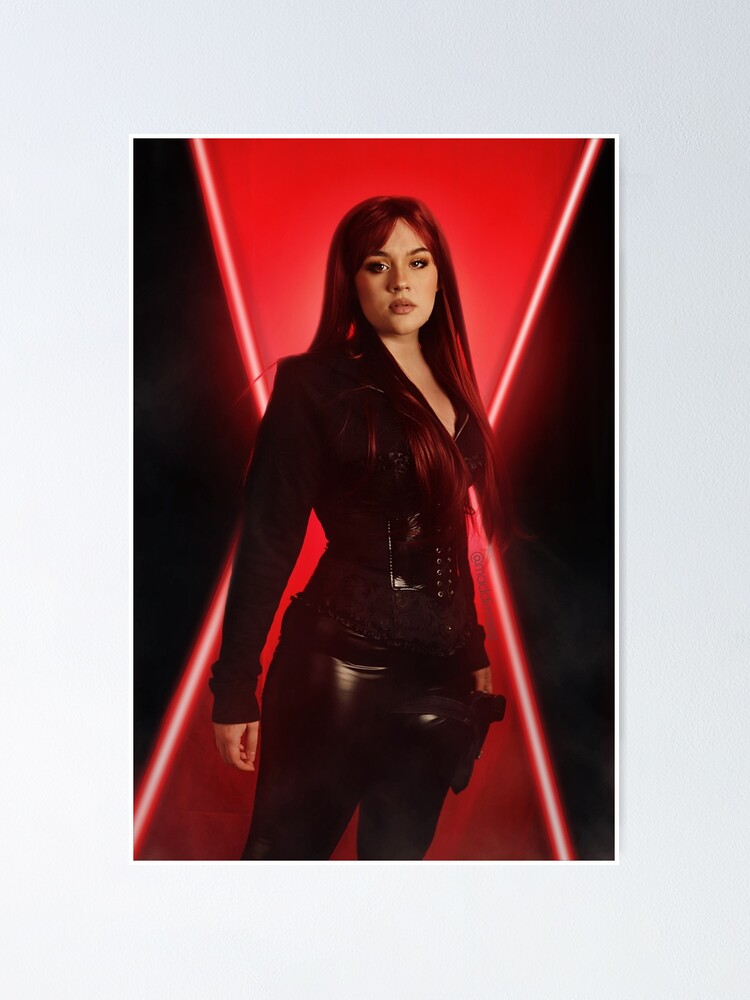 "Badass Female Superhero Cosplay" Poster by Maddii-rosee | Redbubble