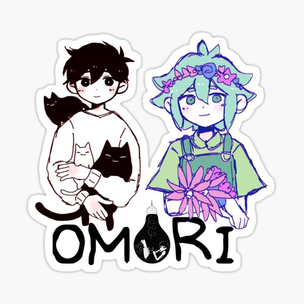 "omori" Sticker by rayan-roni | Redbubble