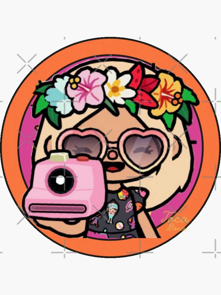 "Toca boca " Sticker by Kids-zin | Redbubble