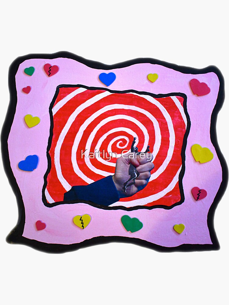 "Crushed" Sticker by Kaitlyn-Carey | Redbubble