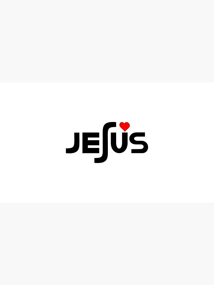 "Jesus Text Design " Poster for Sale by Harmony-Alio | Redbubble