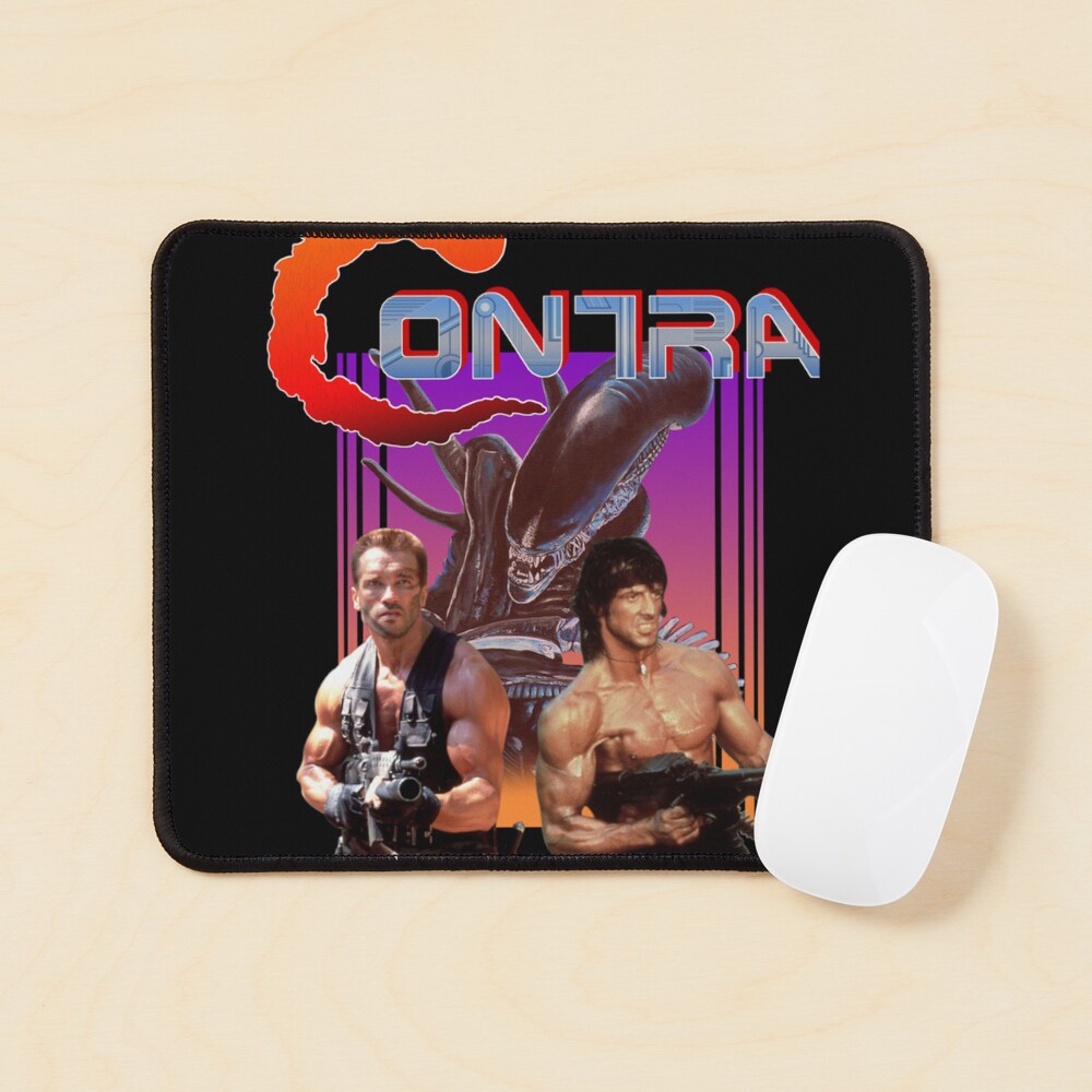 "Contra Movie Game Arnold Schwarzenegger Vs Sylvester Stallone ...