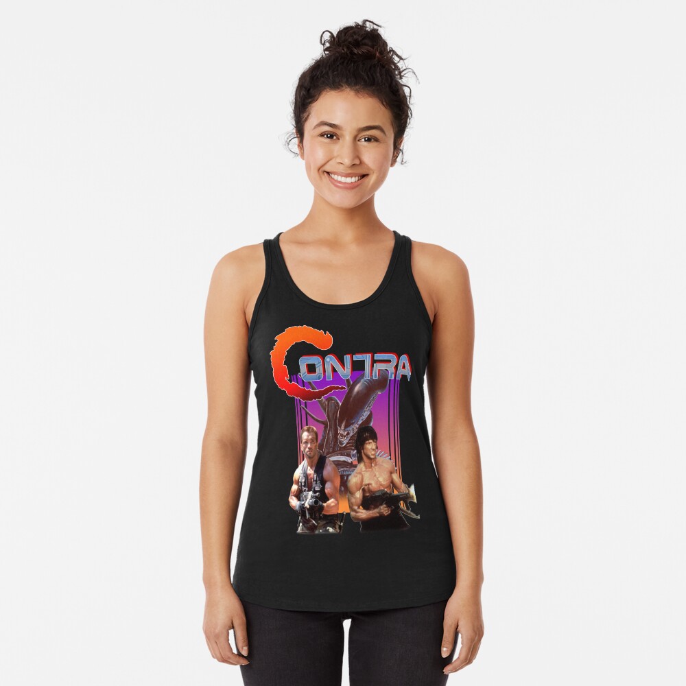 "Contra Movie Game Arnold Schwarzenegger Vs Sylvester Stallone ...