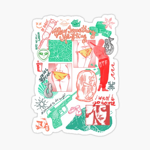 "Spring Breakers" Sticker by liquidsighs-png | Redbubble