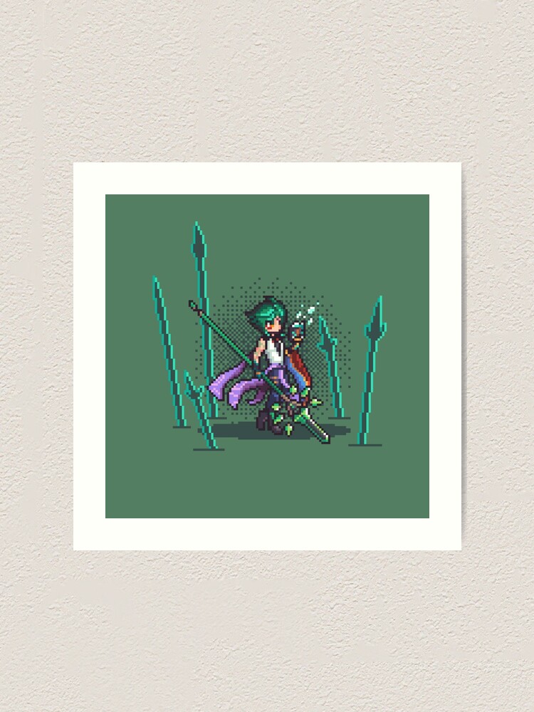 "Xiao - Genshin Impact Pixel Art" Art Print by ekasetyanugraha | Redbubble