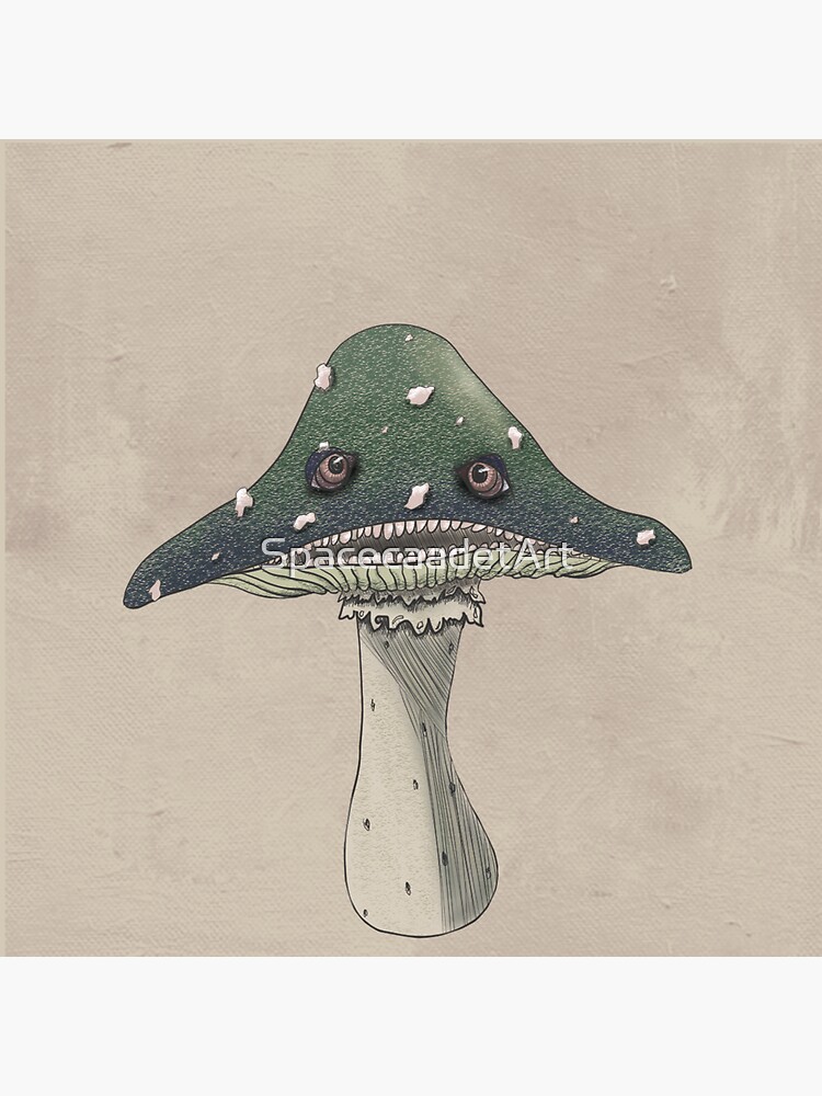 "Mushi" Sticker for Sale by SpacecaadetArt | Redbubble