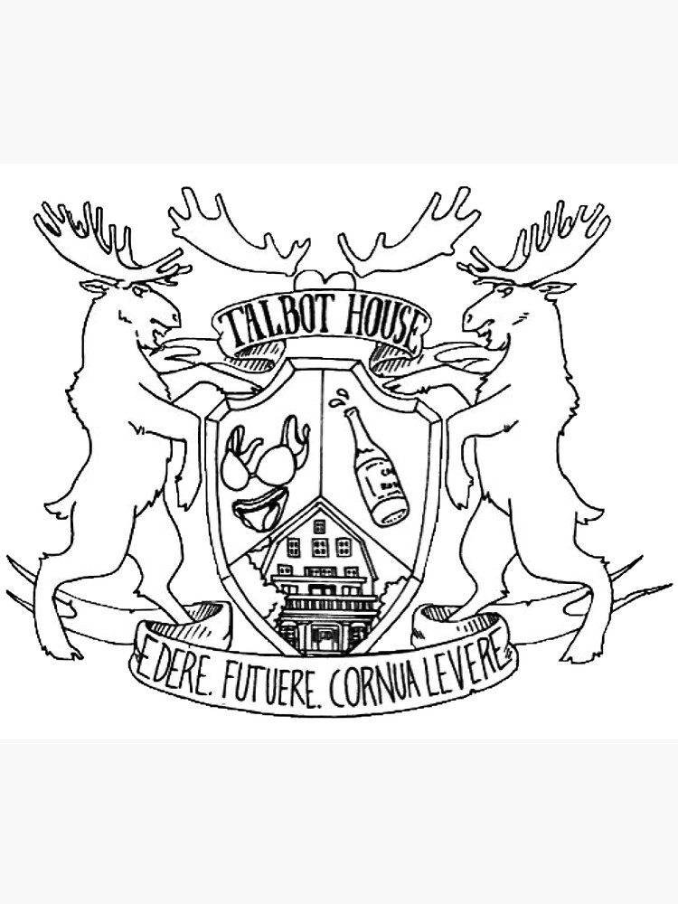 "Talbot House Crest" Sticker for Sale by SC-Talbot-House | Redbubble