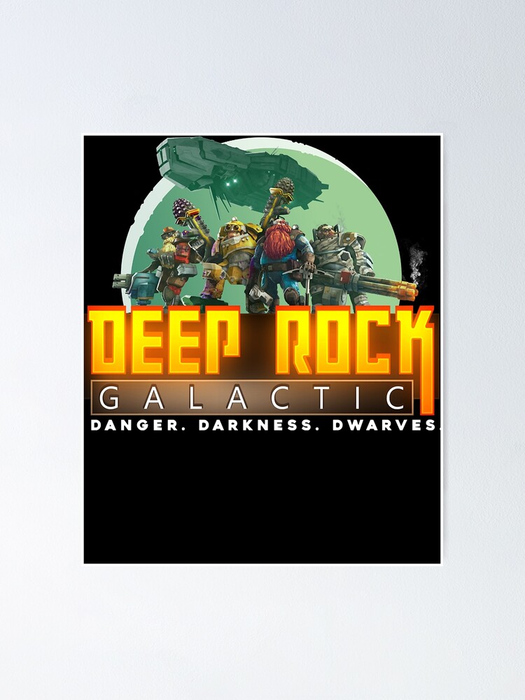 "Deep Rock Galactic - deep galactic" Poster for Sale by annaroseolympia ...