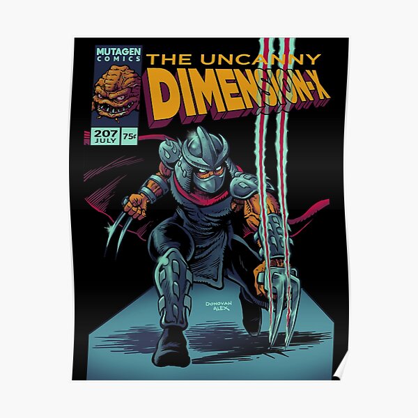"Dimension X" Poster for Sale by sofarsogoodx | Redbubble