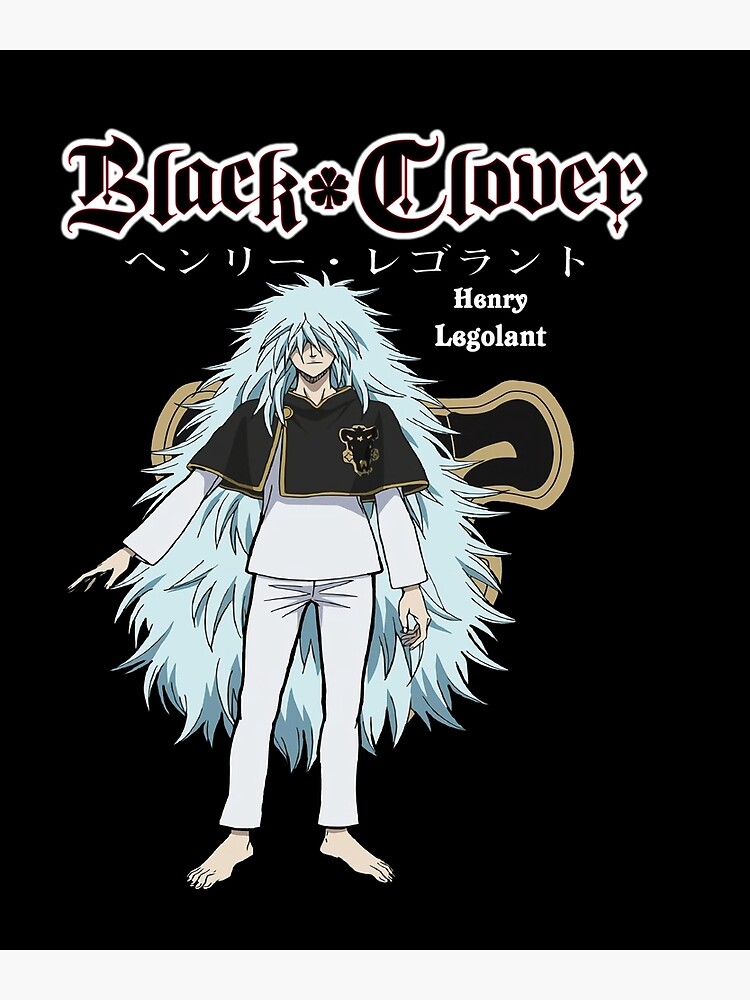 "Henry Legolant - Black Clover" Poster by Banhmi1003 | Redbubble
