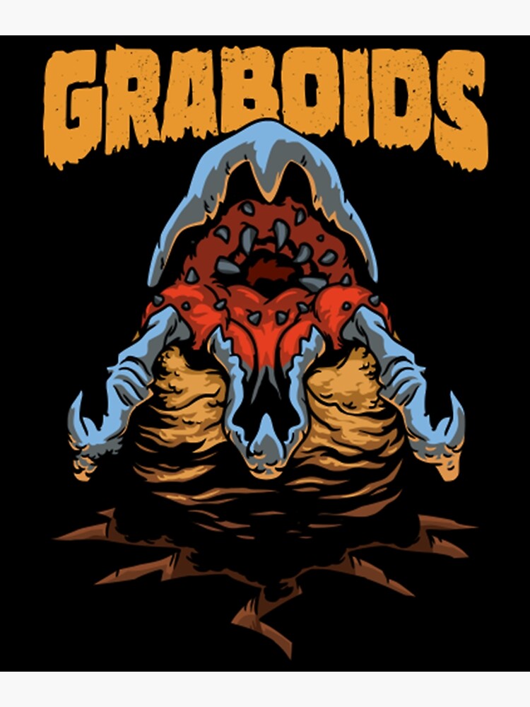 "Graboids" Poster for Sale by dercacking | Redbubble