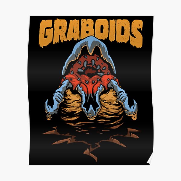 "Graboids" Poster for Sale by dercacking | Redbubble