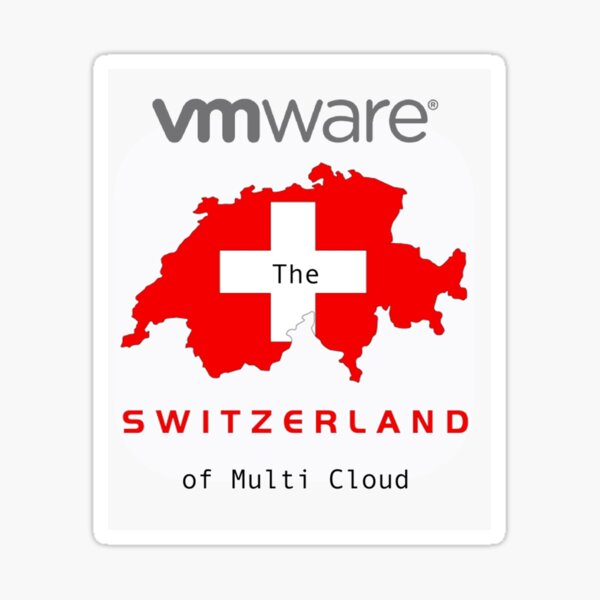 "VMware Switzerland of Cloud" Sticker for Sale by IBCIBC | Redbubble