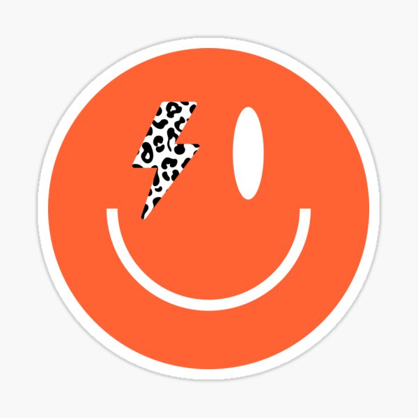 "Copy of III Preppy Smiley Face " Sticker by brookemiller801 | Redbubble