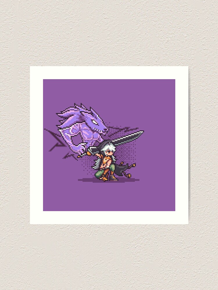 "Razor - Genshin Impact Pixel Art" Art Print by ekasetyanugraha | Redbubble