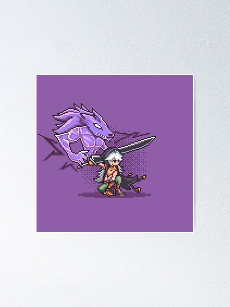 "Razor - Genshin Impact Pixel Art" Poster by ekasetyanugraha | Redbubble