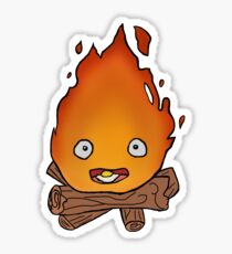 Calcifer: Stickers | Redbubble