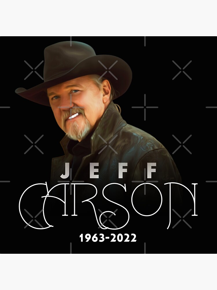 "RIP JEFF CARSON" Sticker for Sale by RB941 | Redbubble