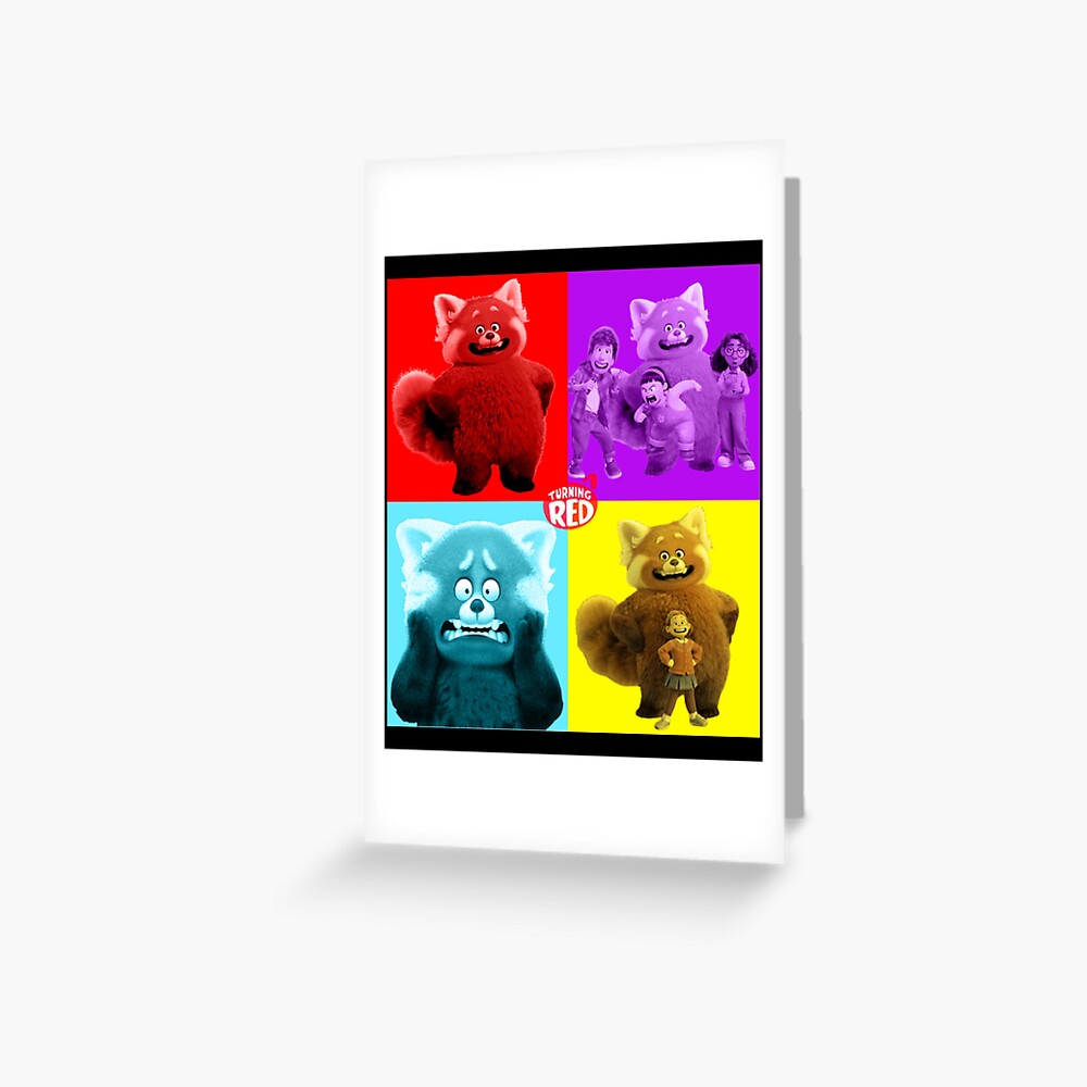 "Turning Red, retro turning red funny" Greeting Card by paulaassopy ...