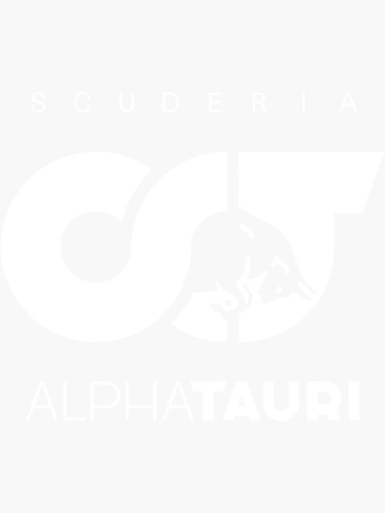 "Alphatauri Logo Essential" Sticker by Villalobos578 | Redbubble