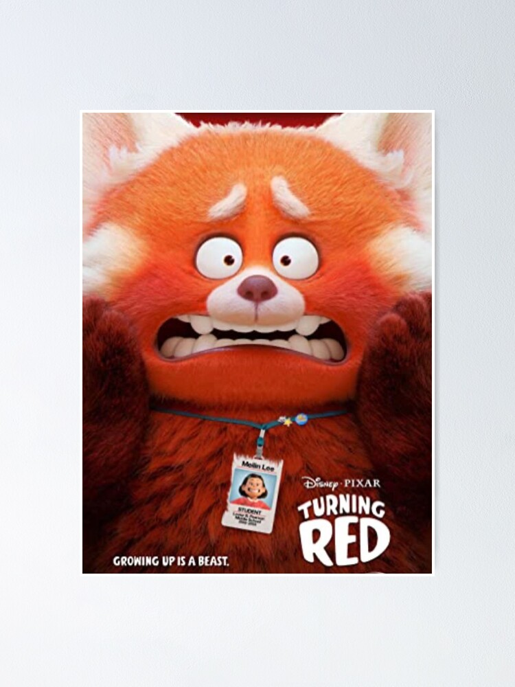"Turning Red Poster" Poster by ayaladonald | Redbubble