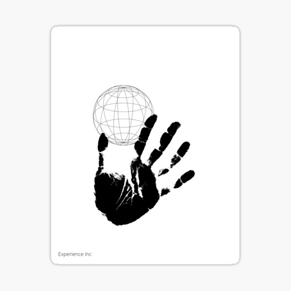 "Hands off" Sticker by experienceinc | Redbubble
