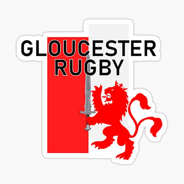 "Classic Gloucester Rugby Logo | Rugby Team | Vintage Sports Gift ...