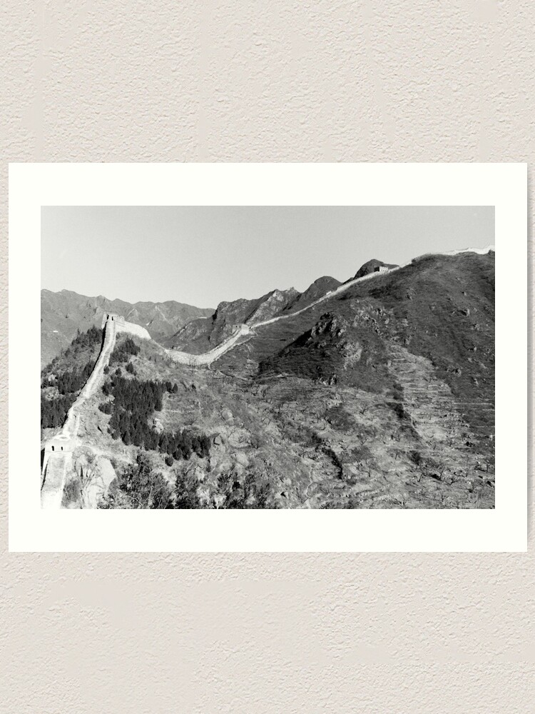 "Great Wall of China" Art Print for Sale by StijlGaitCreate | Redbubble