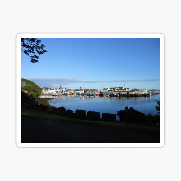 "Lovely Stornoway" Sticker by SunriseRose | Redbubble