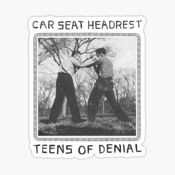 "Teen Of Denial" Sticker by EusebioDesign | Redbubble