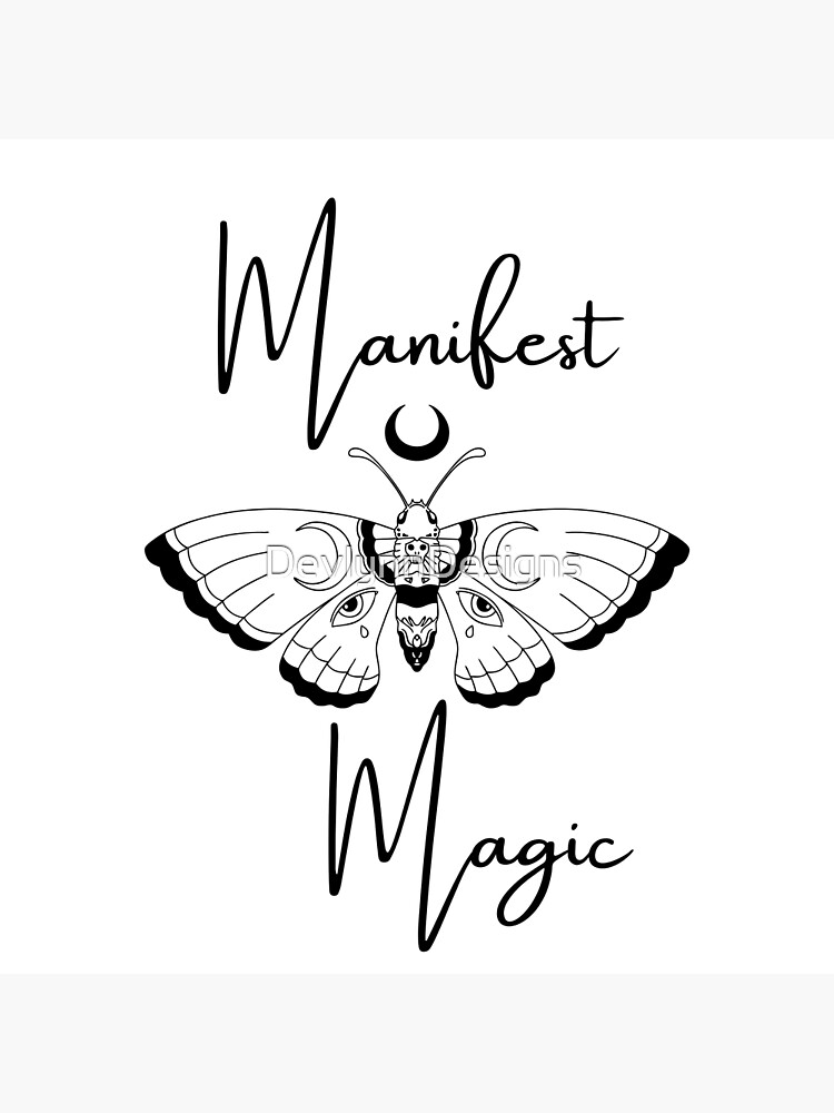 "Manifest Magic | Mindfulness Gift | Positive Affirmations | Fun ...