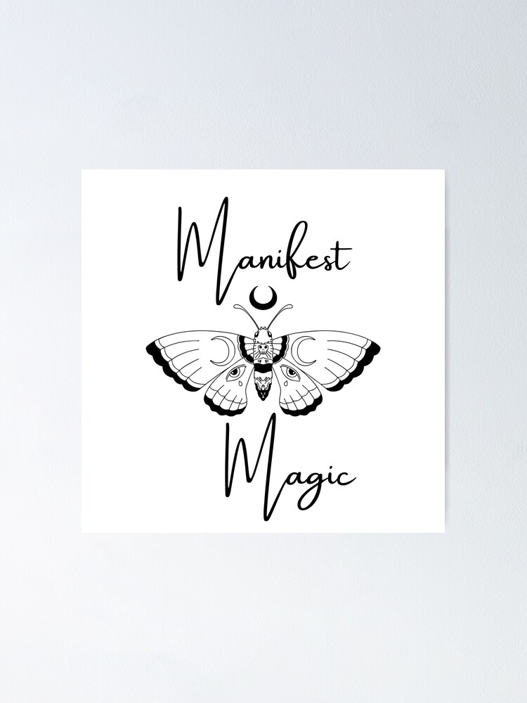 "Manifest Magic | Mindfulness Gift | Positive Affirmations | Fun ...