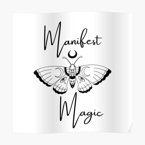 "Manifest Magic | Mindfulness Gift | Positive Affirmations | Fun ...