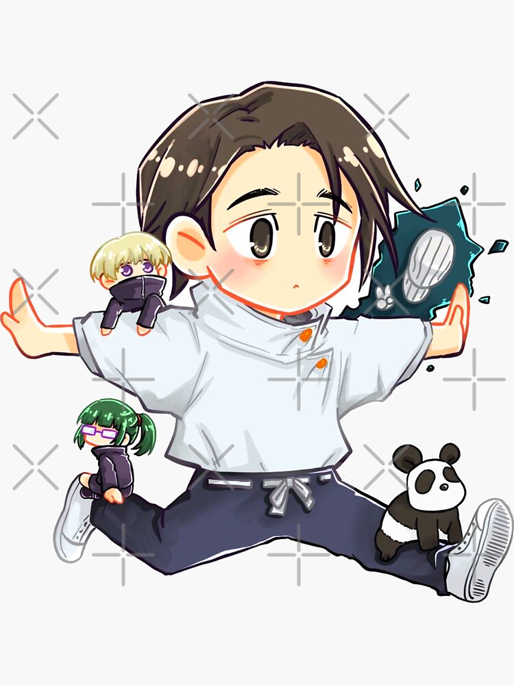 "Cute Yuta chibi jkj movie 0 (jujutsu kaisen 0)" Sticker by Slimepopi ...