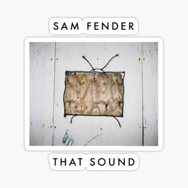 "Sam fender " Sticker by Yeyherewego | Redbubble