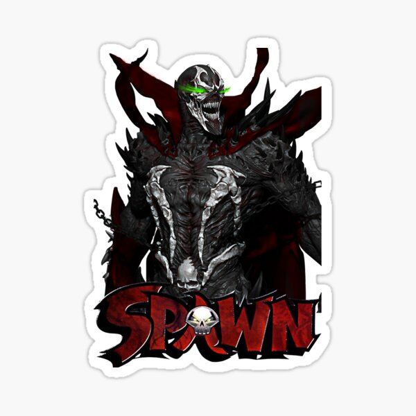 "THE HELL SPAWN Classic" Sticker by geodw5julie | Redbubble