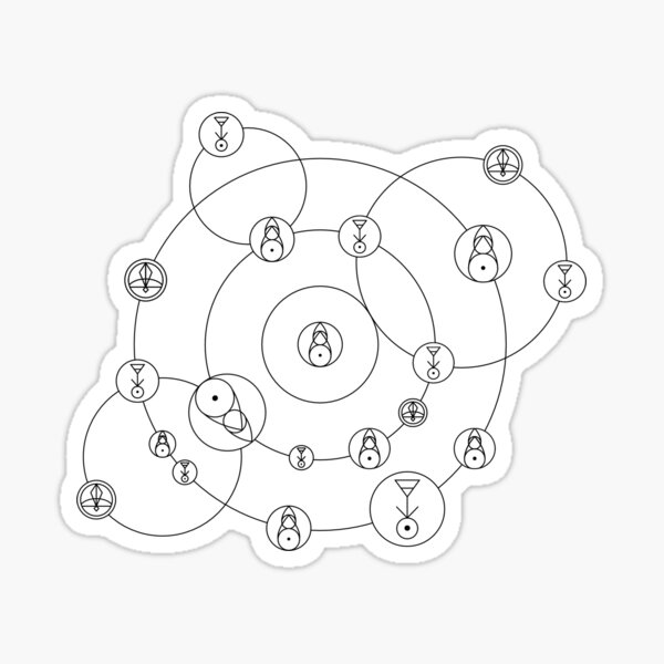 "Teleportation Glyph | The Owl House" Sticker by mirijarts | Redbubble