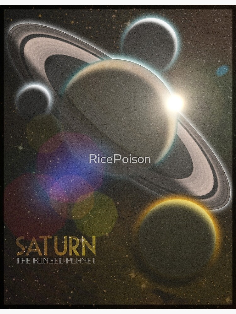 Saturn, the Ringed Planet Premium Matte Vertical Poster sold by Bruno ...