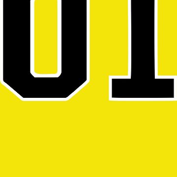 "01 Binary - General Lee Font Sticker" Sticker for Sale by MiroaPense ...