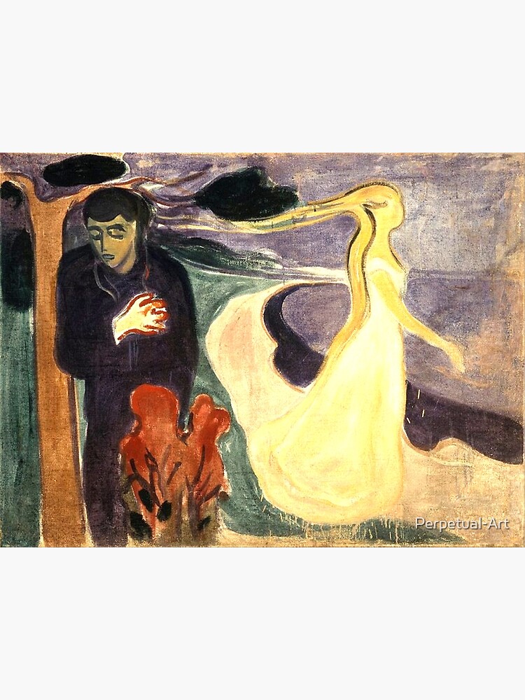 "Separation by Edvard Munch - Norwegian Painters Art" Art Print by ...