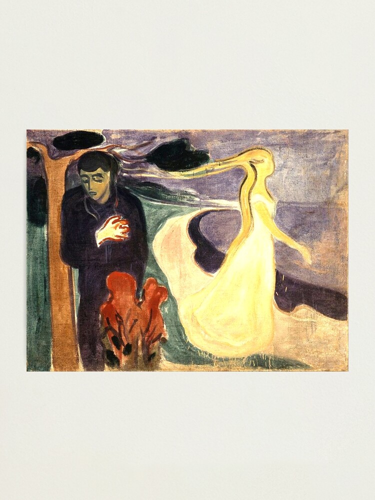 "Separation by Edvard Munch - Norwegian Painters Art" Photographic ...