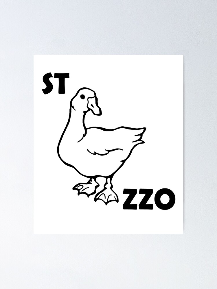"Italian Funny Rebus Stocazzo" Poster for Sale by ideasfinder | Redbubble