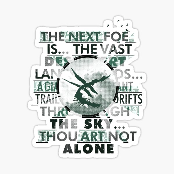 "Shadow of the Colossus - Dormin announces - Phalanx (B) " Sticker by ...