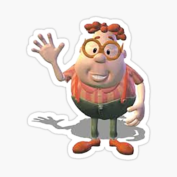 "Carl Croissant Wheezer" Sticker for Sale by LilLamb | Redbubble